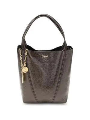 Chloé Spin Shoulder Bag - Brown