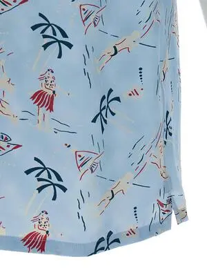 Prada Hawaii' Shirt - Blue