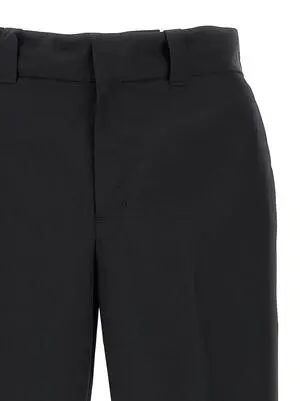 Prada Wool Blend Straight Leg Pants