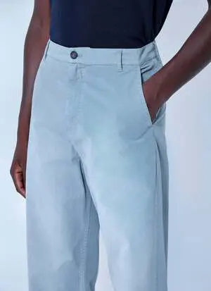 Miu Miu Garment-dyed Twill Pants