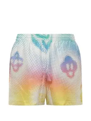 Casablanca Halftone Shorts With Logo