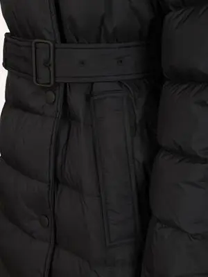 Burberry Hooded Puffer Jacket - Black