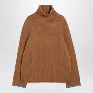 Loewe Wool Turtleneck Sweater - Brown