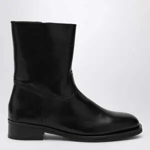 JUDE Daryl Ankle Boots In Leather - Black