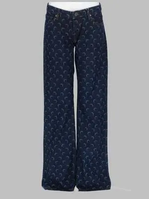 MARINE SERRE Jeans Moon - Blue