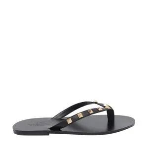 Valentino Garavani Rockstud Flip Flops - Black
