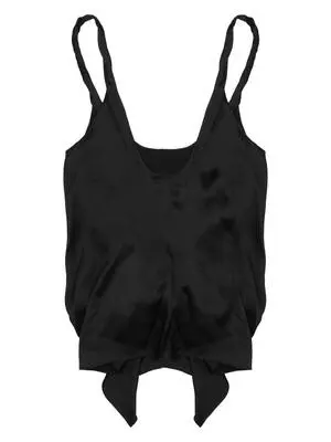 JW Anderson Top Annodato Cami - Black