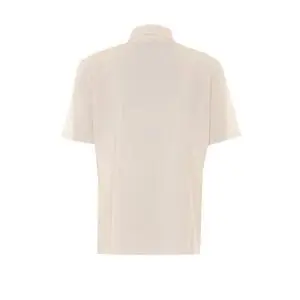 Brunello Cucinelli Logo Polo With Pocket - White