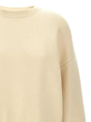 TOTEME Double-knit Cashmere-blend Pullover - White