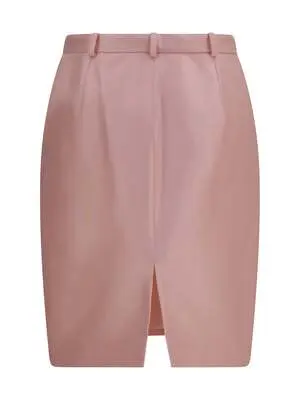 Gucci Silk Faille Skirt