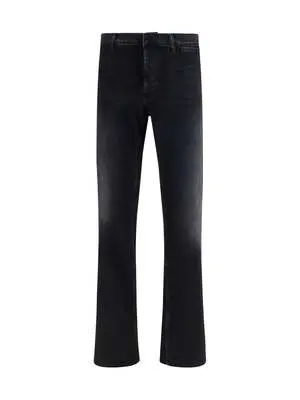 Gucci Stretch Cotton Jeans - Black