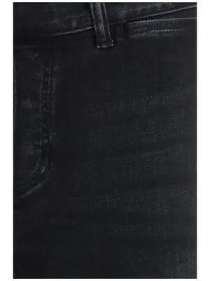 Gucci Stretch Cotton Jeans - Black