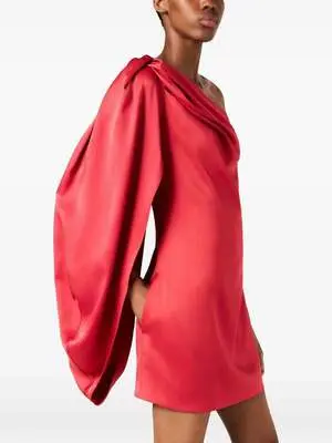 Stella McCartney Satin Mini Dress - Red