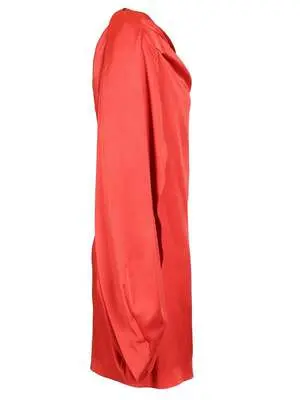 Stella McCartney Satin Mini Dress - Red