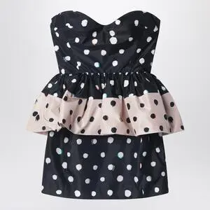 Fendi Printed Taffeta Dress - Black