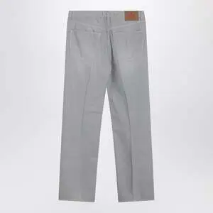 Prada Grey Washed Denim Jeans