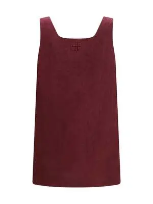 Miu Miu Linen Short Dress