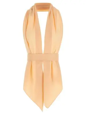 Alberta Ferretti Scarf-effect Top - Pink