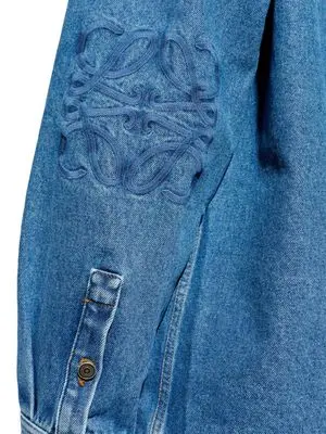 Loewe Anagram Denim Cotton Shirt