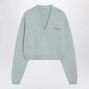Acne Studios V-neck Wool Sweater - Green