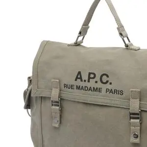 A.p.c. Besace Recuperation Handbag - Green