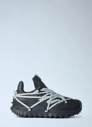 Moncler Rick Owens Trailgrip Megalace Sneakers - Gray