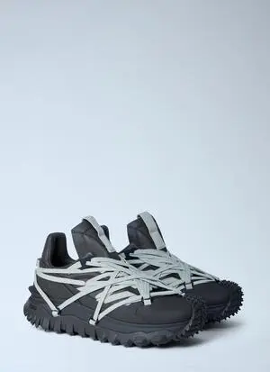 Moncler Rick Owens Trailgrip Megalace Sneakers - Gray