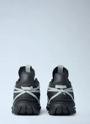 Moncler Rick Owens Trailgrip Megalace Sneakers - Gray