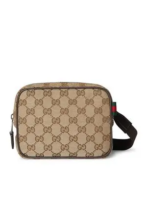 Gucci Mini Gg Canvas Bag - Cream