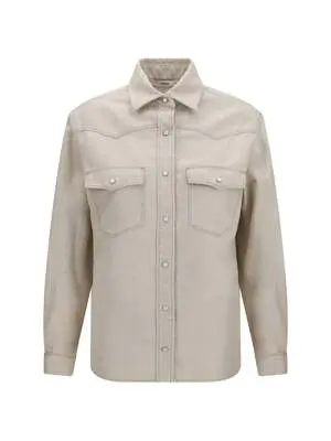 Fendi Selleria Denim Western Shirt - Multicolor