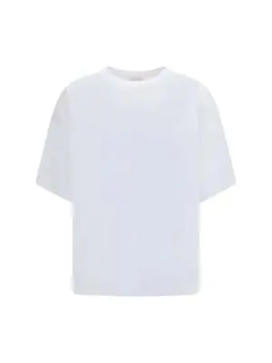 Dries Van Noten Monochrome Cotton T-shirt - White