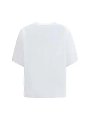 Dries Van Noten Monochrome Cotton T-shirt - White