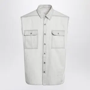 Rick Owens Vintage-effect Denim Vest