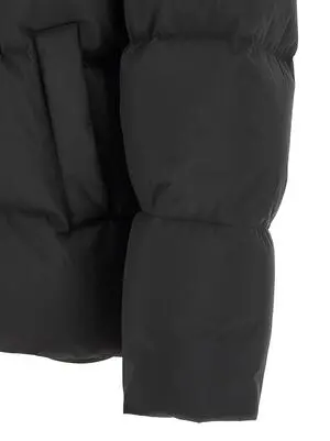 Saint Laurent High Neck Down Jacket - Black