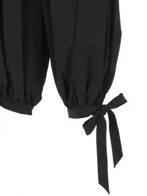 Chloé Fluid Silk Trousers - Black