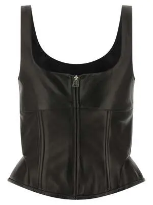ERMANO SCERVINO Ermanno Scervino Peplum Bustier Top