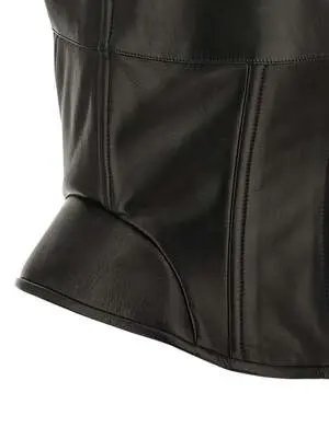 ERMANO SCERVINO Ermanno Scervino Peplum Bustier Top
