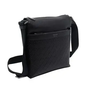 FERRAGAMO Monogram Messenger Bag