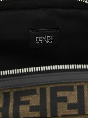 Fendi Small Double Zip Beauty Case - Brown