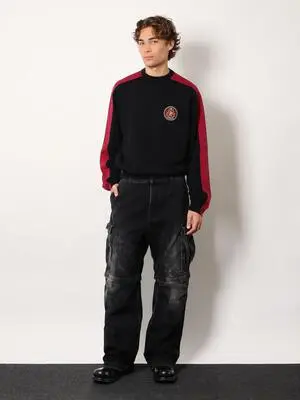 Balenciaga Cargo Denim Trousers