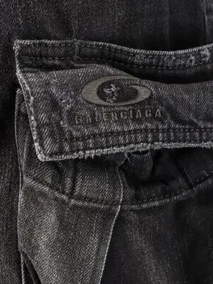 Balenciaga Cargo Denim Trousers