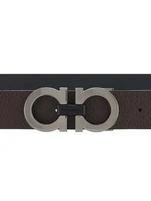 FERRAGAMO Gancini Belt - Black