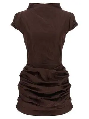 Magda Butrym 48' Dress - Brown