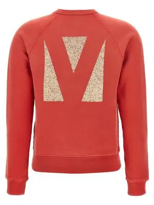 Valentino Garavani Panther Lady' Sweatshirt - Red