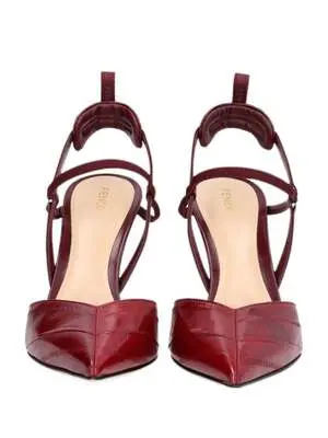 Fendi Very Colibrì Slingback High Heel Shoes