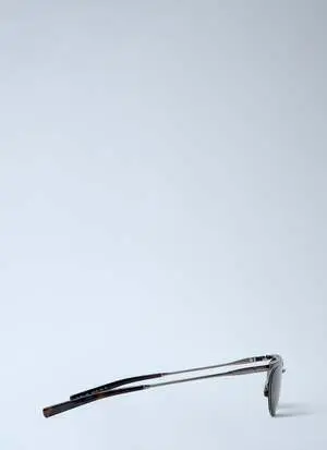 Saint Laurent Sl 862 Oval Frame Sunglasses - Brown