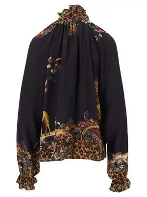 Etro Animal Print Shirt