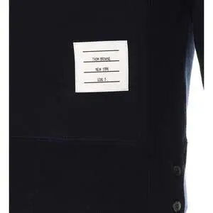 Thom Browne Sweatshirt With Engineered Bar