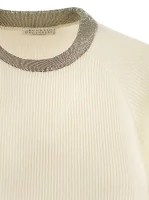 Brunello Cucinelli Ribbed Cashmere Sweater