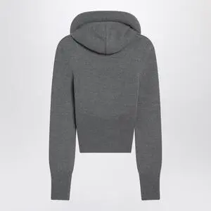 Alaïa Wool Hoodie - Gray